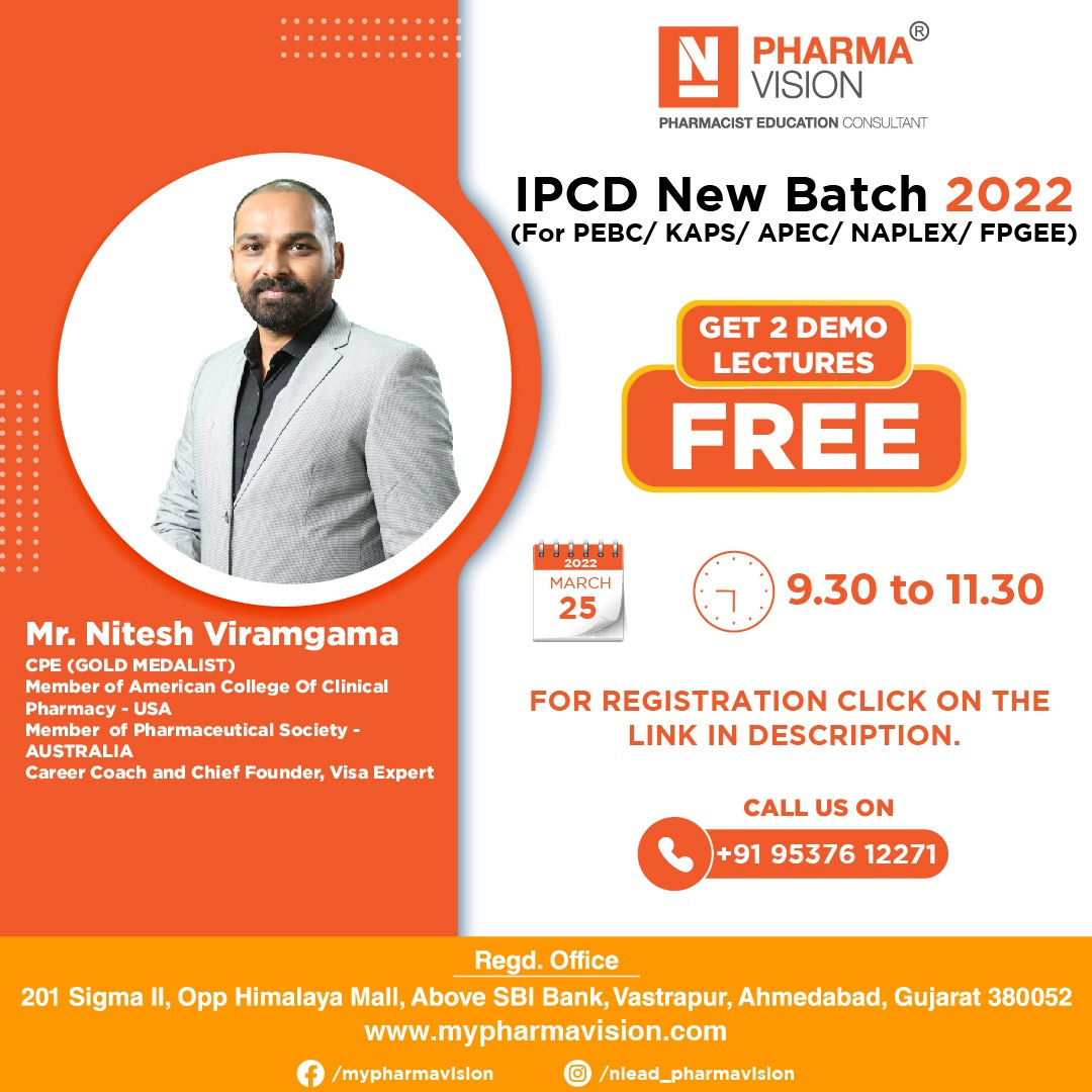 Upcoming Webinar – My Pharma Vision