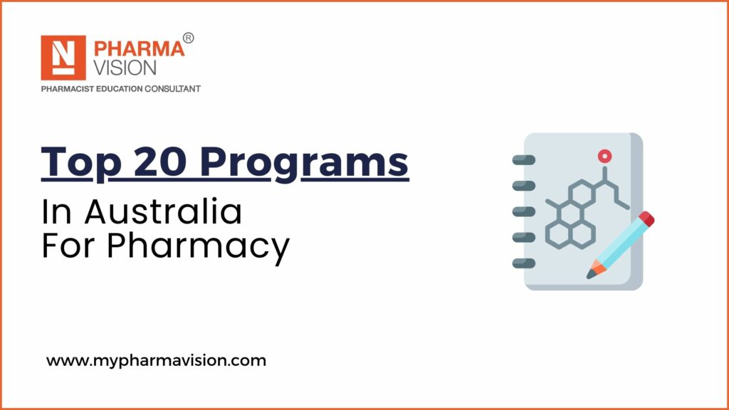 Top 20 Pharmacy Programs in Australia Post-Bachelor